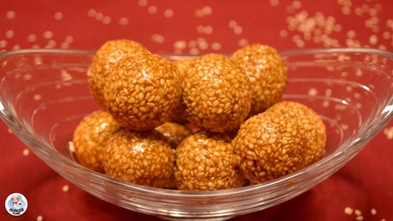 Tilache Ladoo | Easy Tilgul Recipe | Til Ke Laddu | MakarSankranti ...
