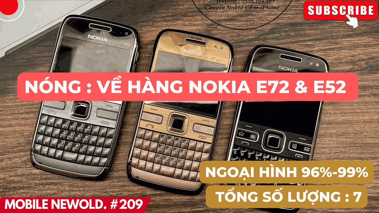 [ Mobile NewOld. #209 ] ĐẸP & CHẤT là những từ khi nói về Lô Hàng Nokia ...