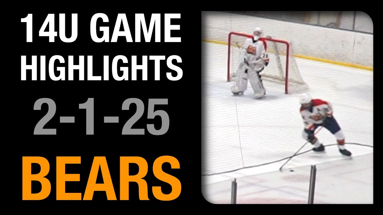 Game Highlights 14U 2 1 25 Bears HD 1080p - YouTube