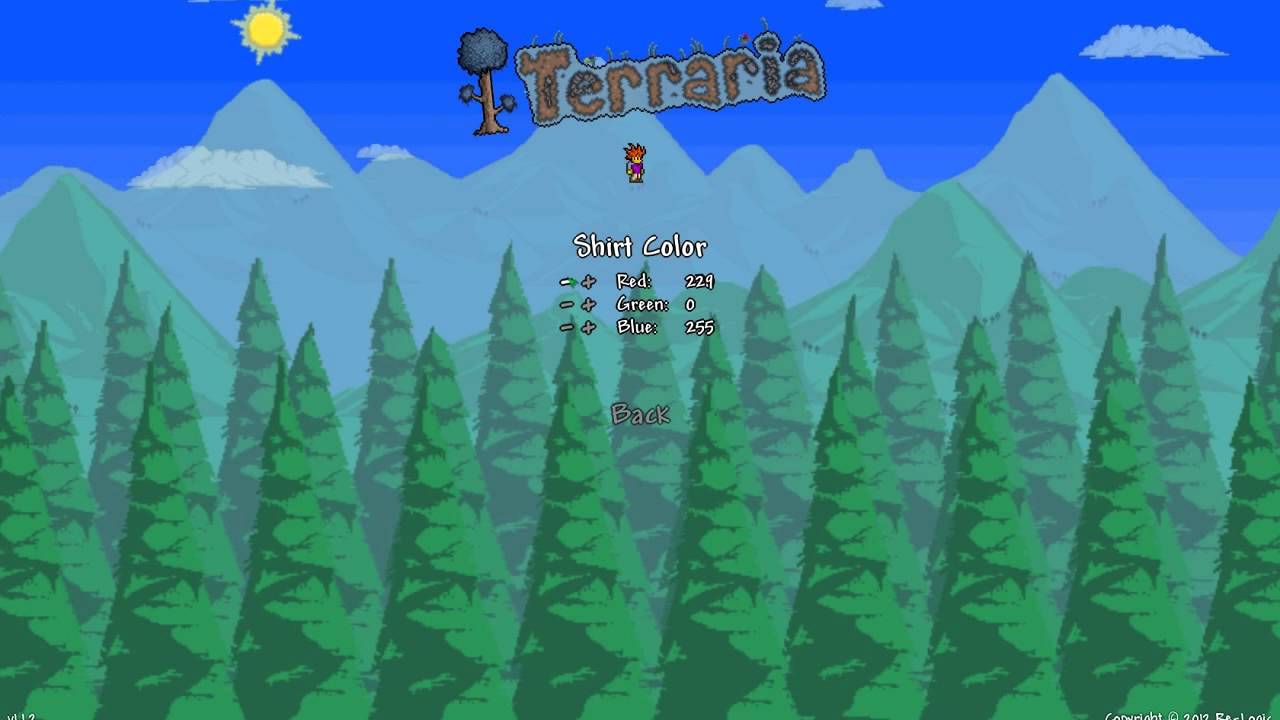 Terraria - Day 00 | Character creator - YouTube