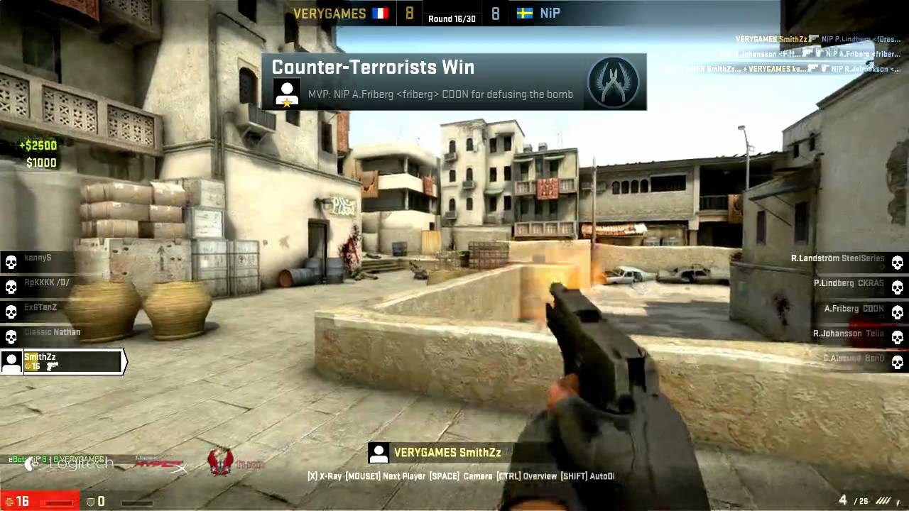 DreamHack Winter 2012 - Counter-Strike:Global Offensive - Grand Final - NiP vs VeryGames - Match ...