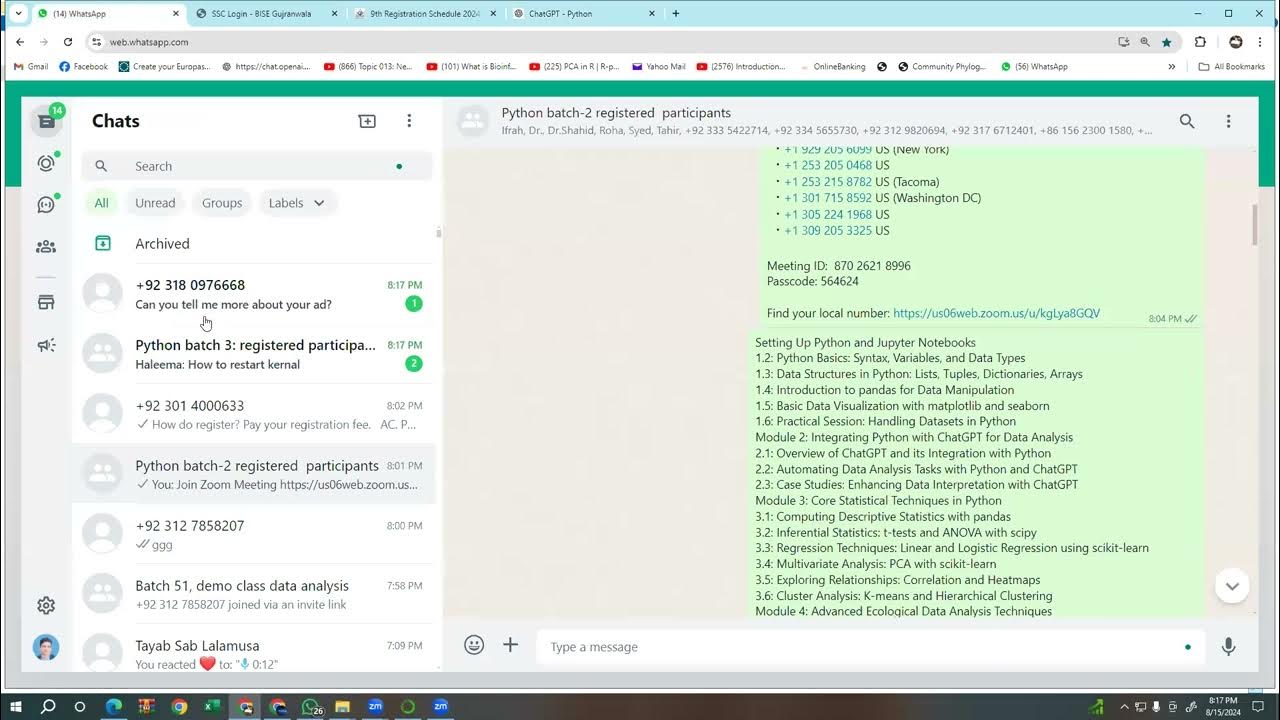 Python batch 2 : Study area Map in Python - YouTube