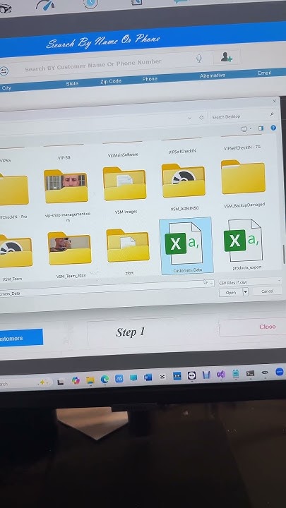 Import Customers from CSV file - YouTube