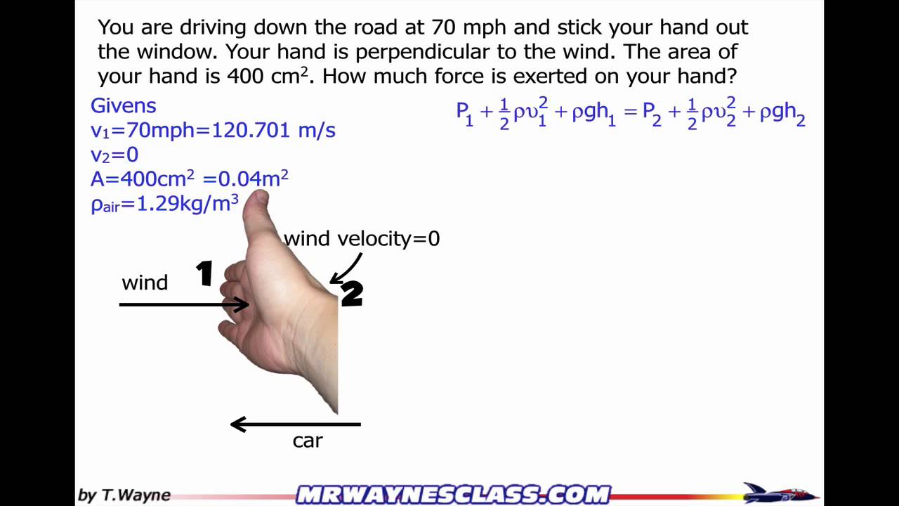 Bernoulli Example Solution #3 - YouTube
