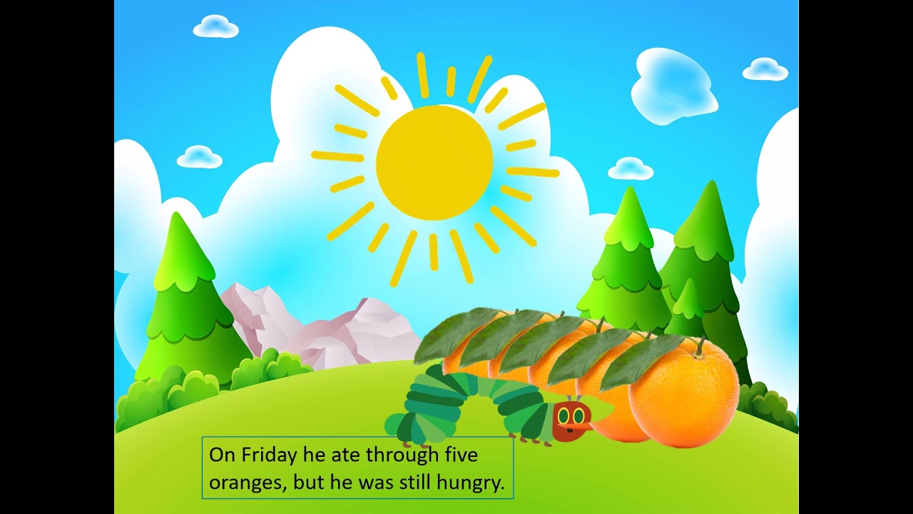 animated presentation - Very Hungry Caterpillar - YouTube