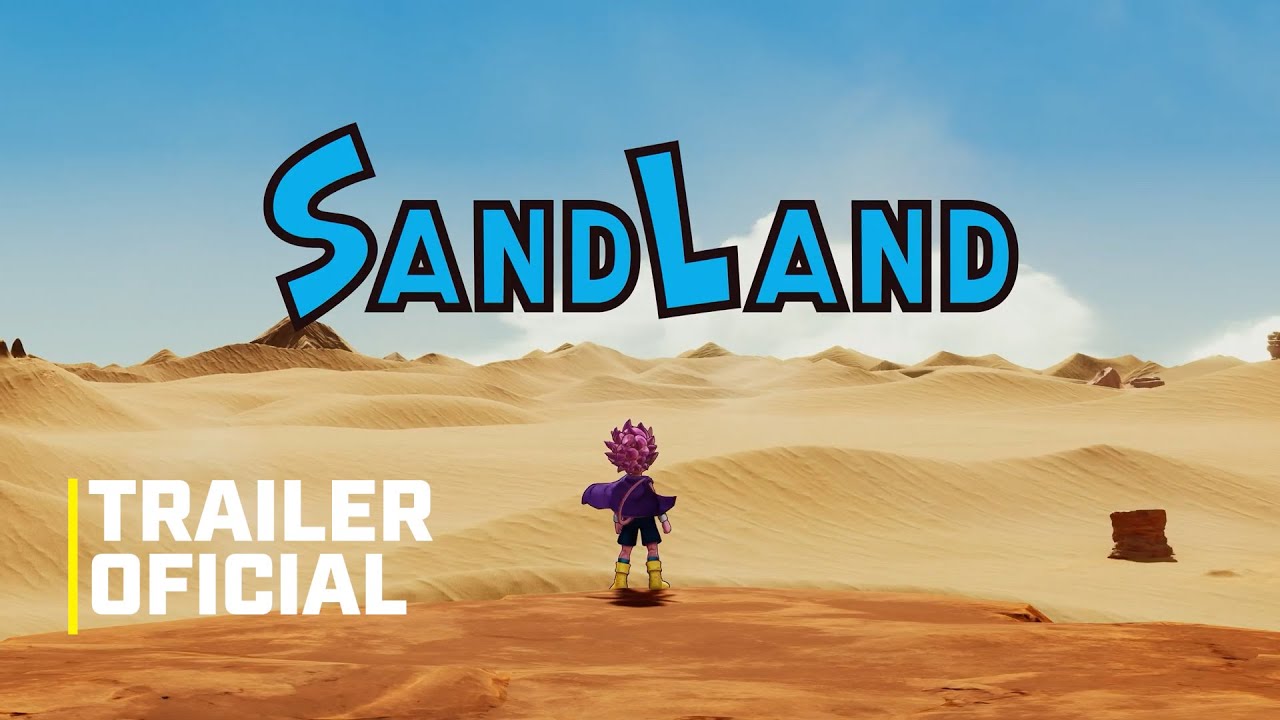 SAND LAND - Sandstorm | Trailer Oficial Legendado em Português - PT BR ...