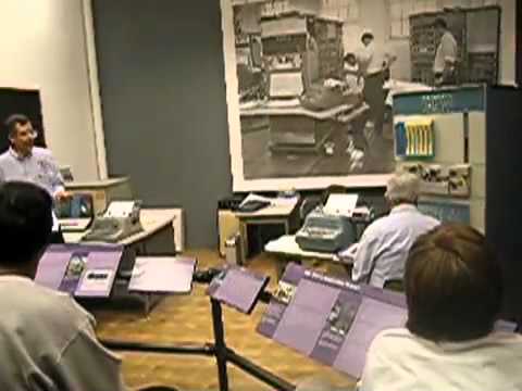 Steve Russell Demonstrates Space War - YouTube