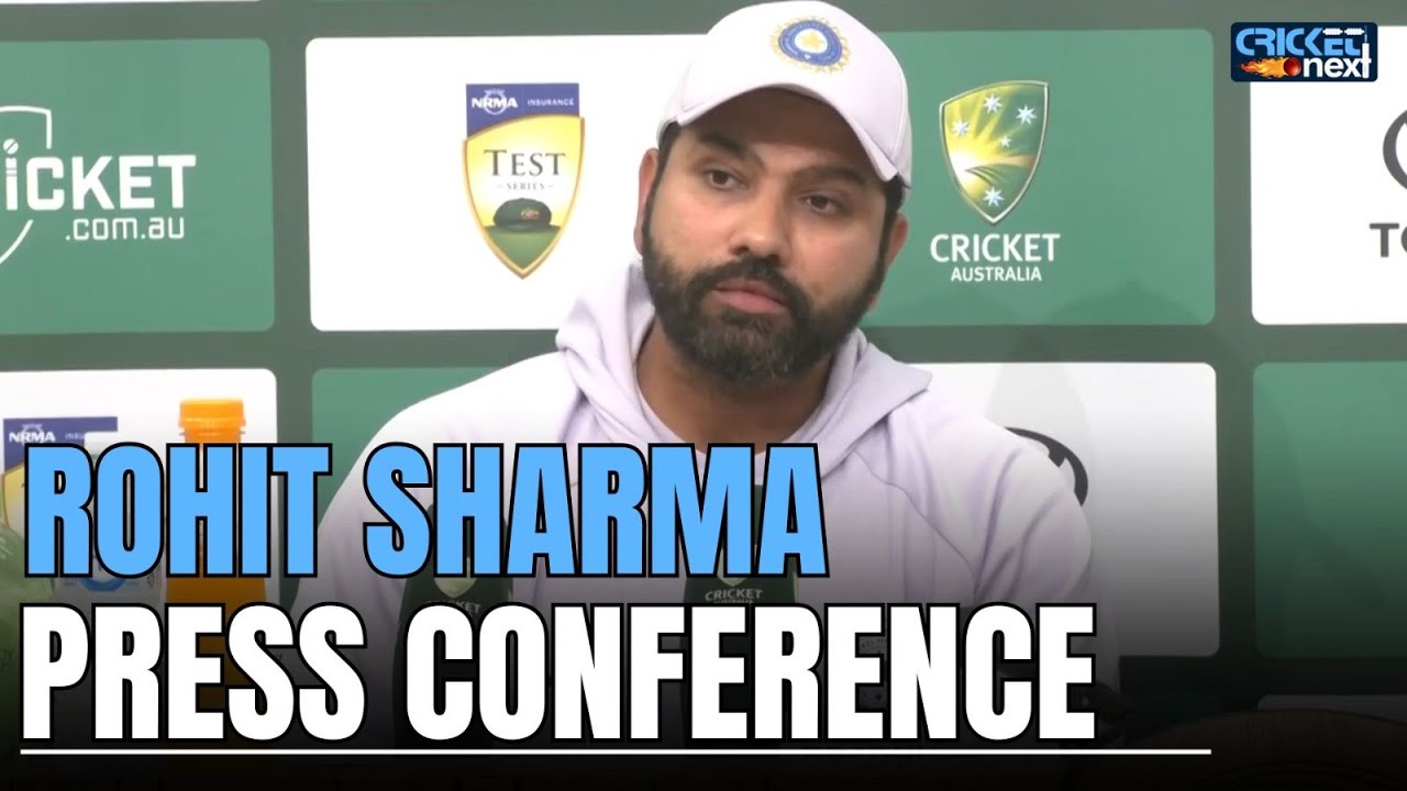 Rohit Sharma Press Conference After India Lost 4th Test Against ...