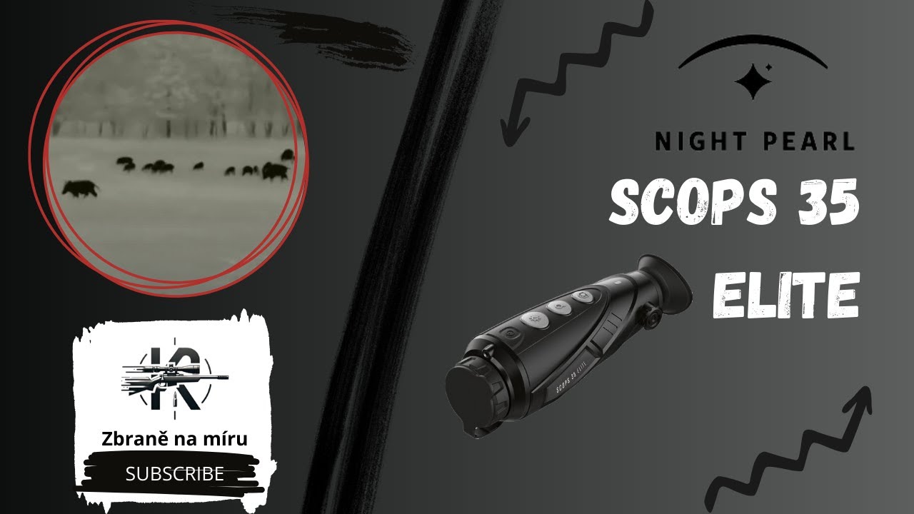 16 Wild Boar, Night Pearl Scops 35 elite - thermal imaging monocular ...