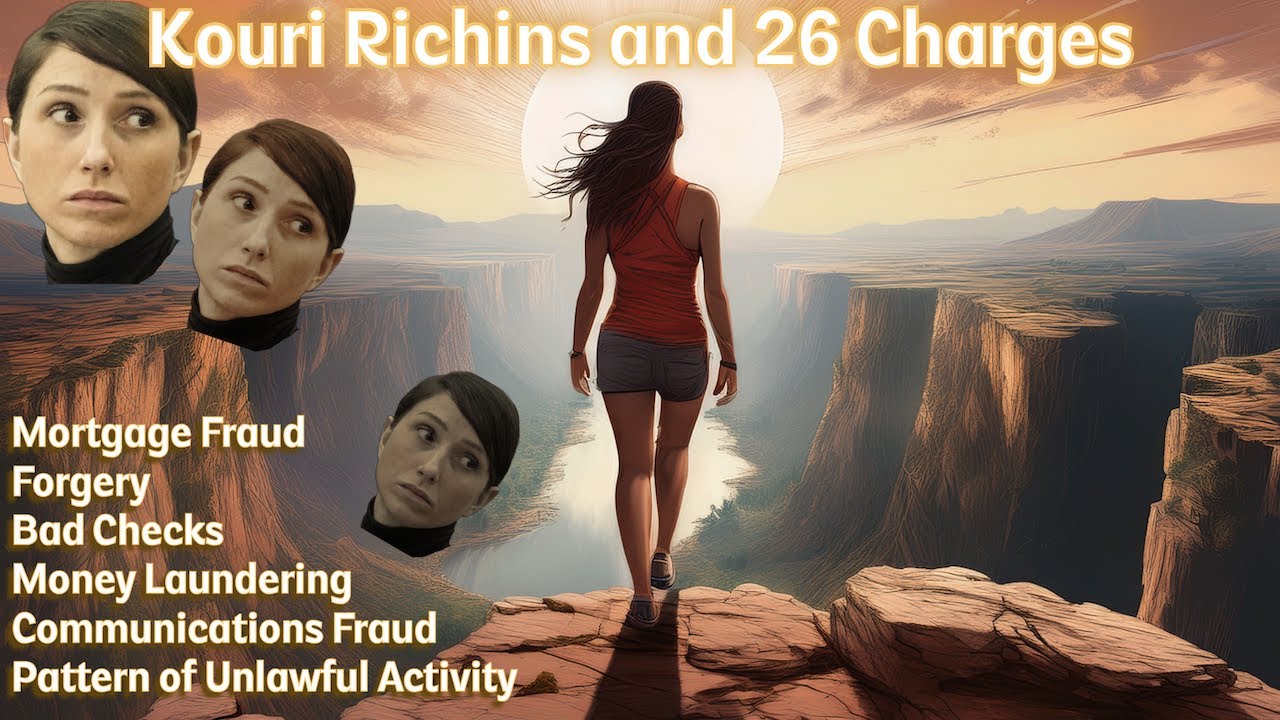Utah Buries Kouri Richins in Fraud Charges. Oh What a Web! | Utah v Kouri Richins - YouTube