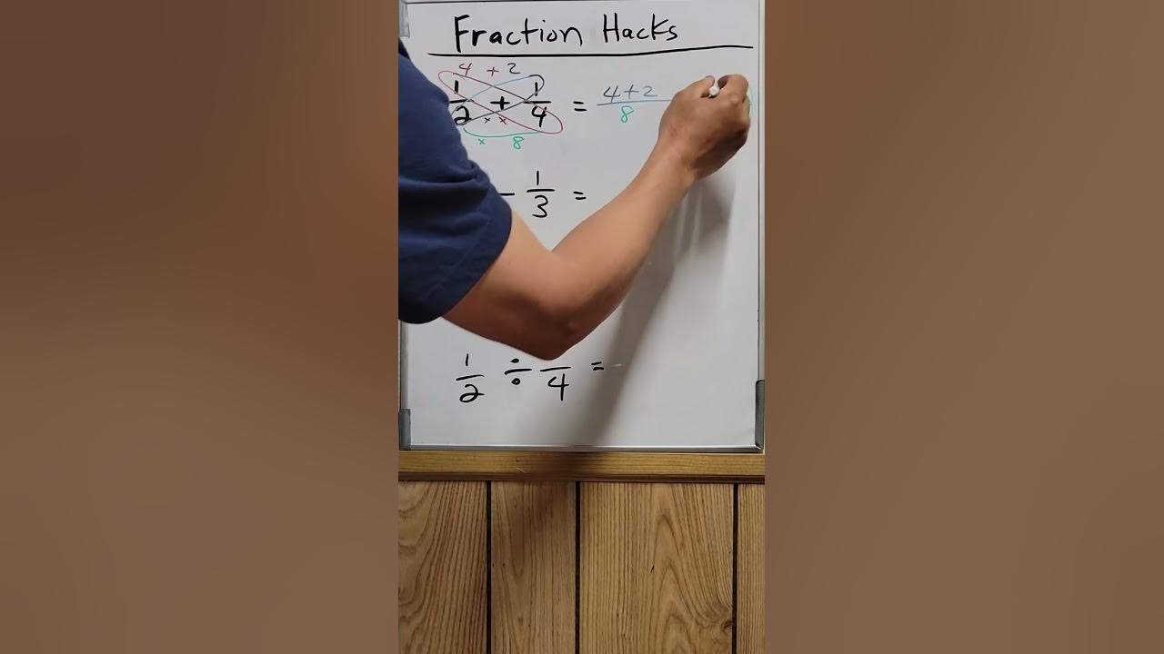 Fraction Hacks #fraction #fractiontricks #math #mathematics - YouTube