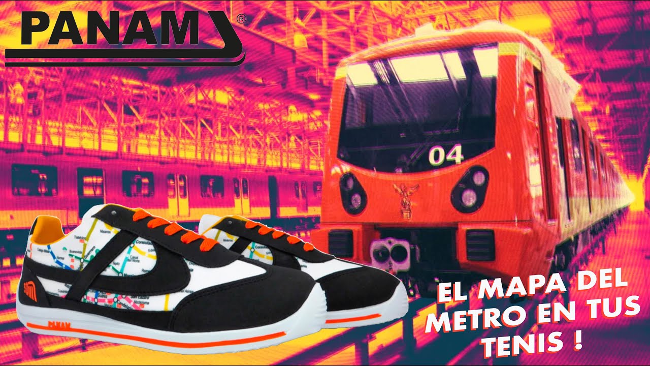 TENIS DEL METRO DE LA CDMX - PANAM METRO 50 ANIVERSARIO - YouTube