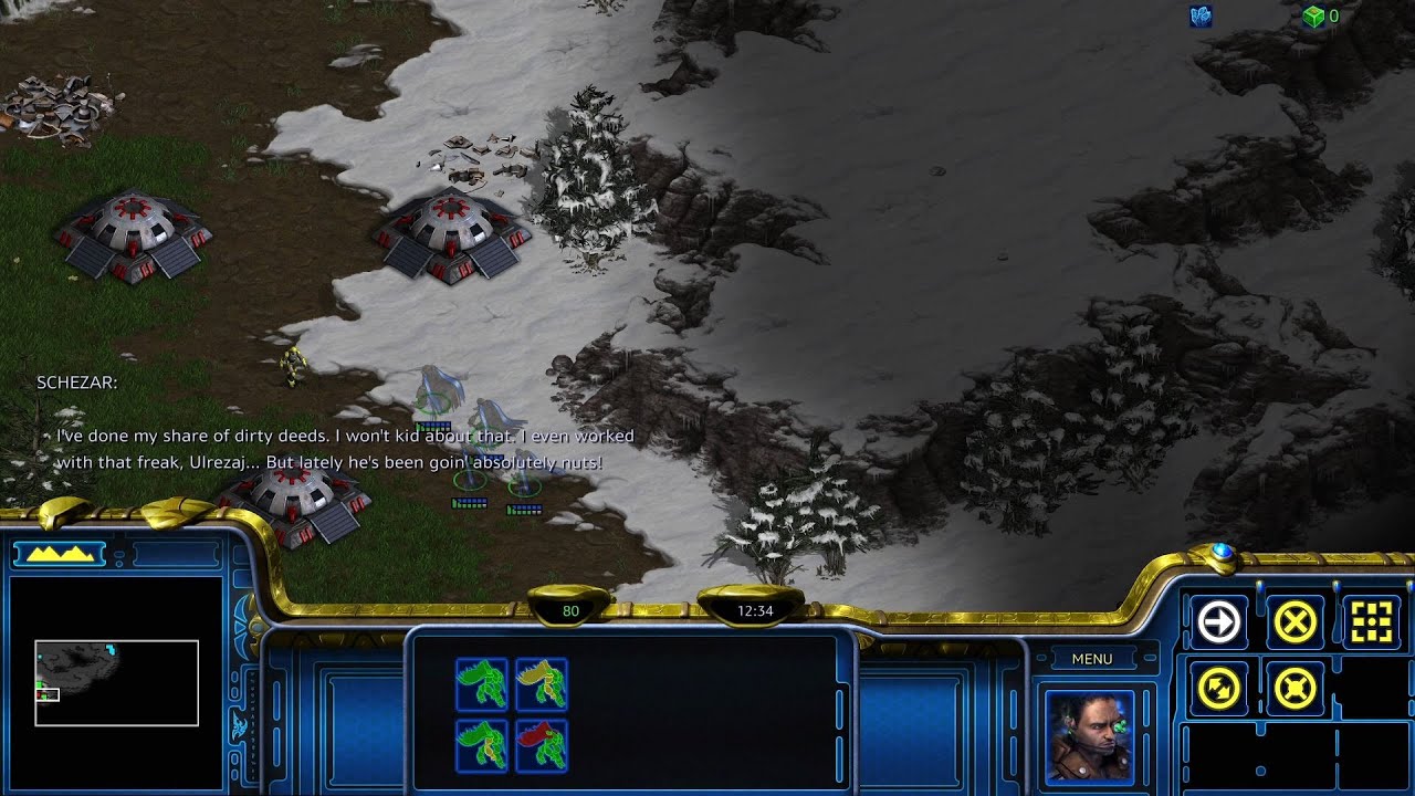 Zeratul goes after Schezar and ruins his alliance with Ulrezaj - YouTube