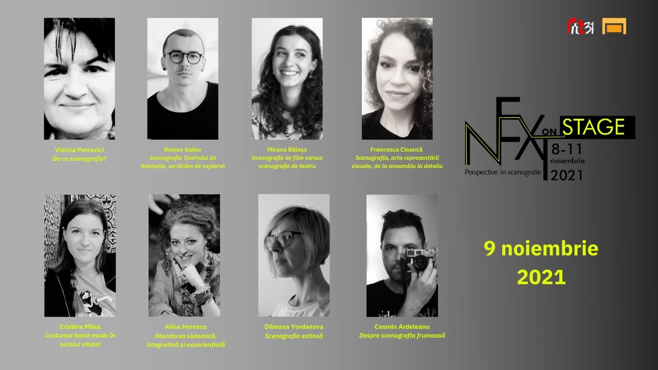 NEXT on STAGE. Perspective în scenografie - Ziua 2 (9 noiembrie 2021 ...