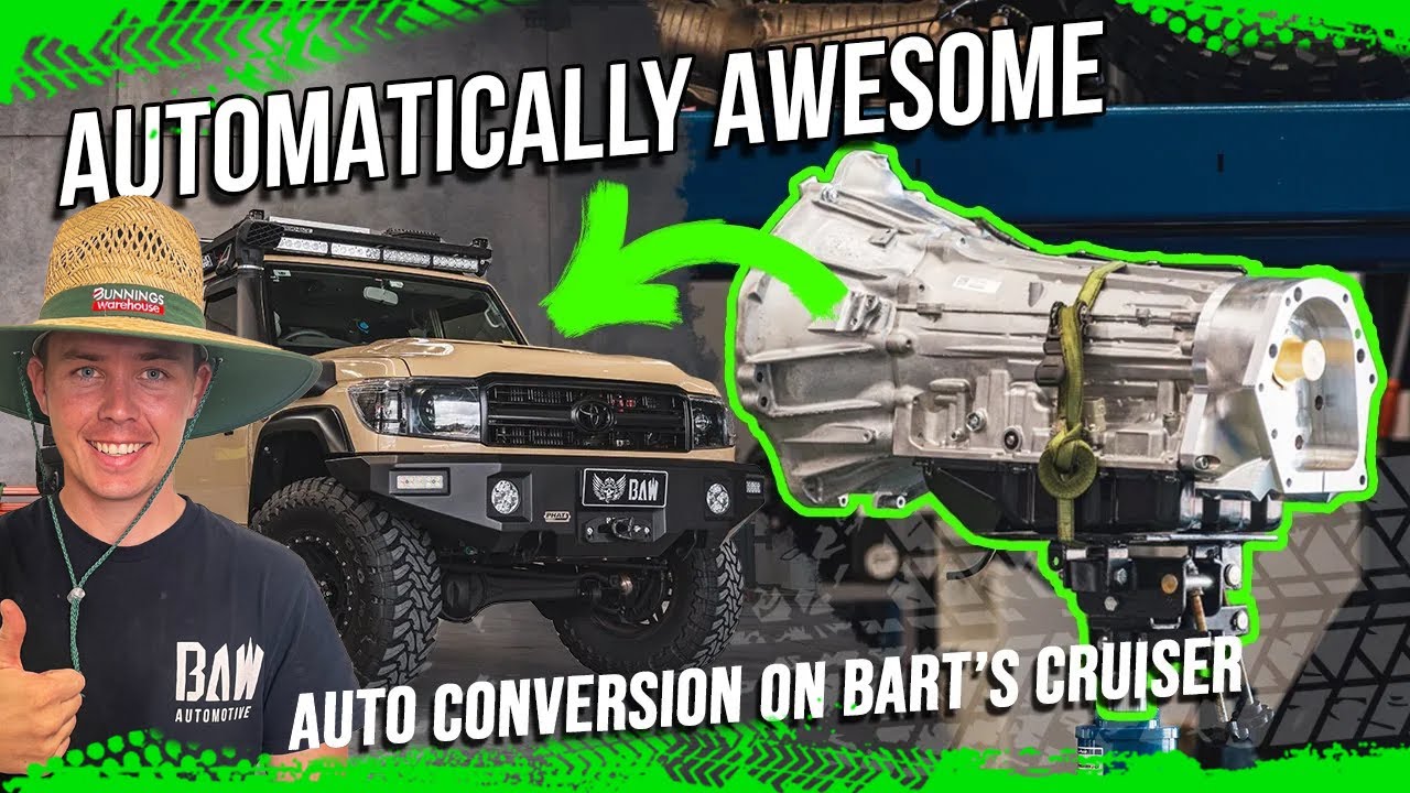 Installing 6-Speed Auto Transmission into a V8 79 Series Land Cruiser ...