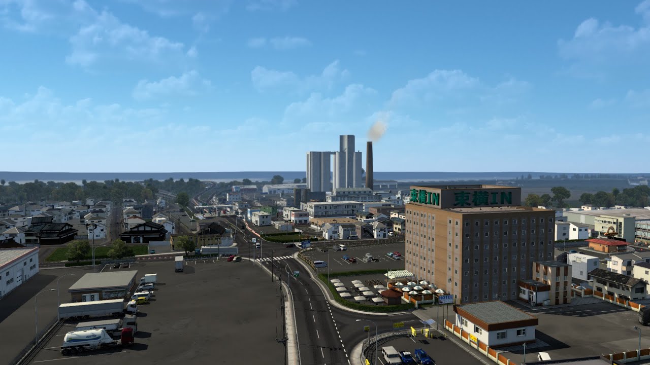 ETS 2 | Project Japan Map v1.0.9 | Jōetsu (Niigata) - Hakusan (Ishikawa ...