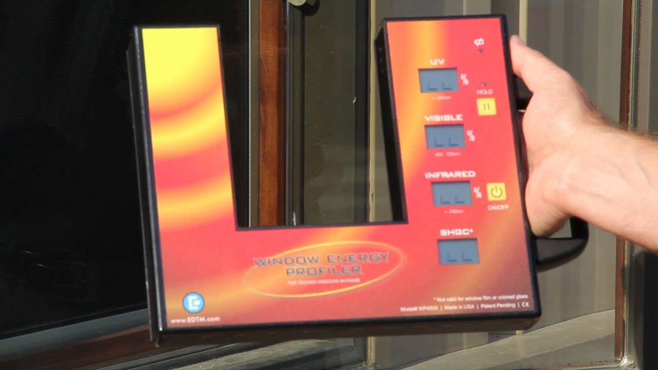 WP4500 Window Energy Profiler Overview - YouTube