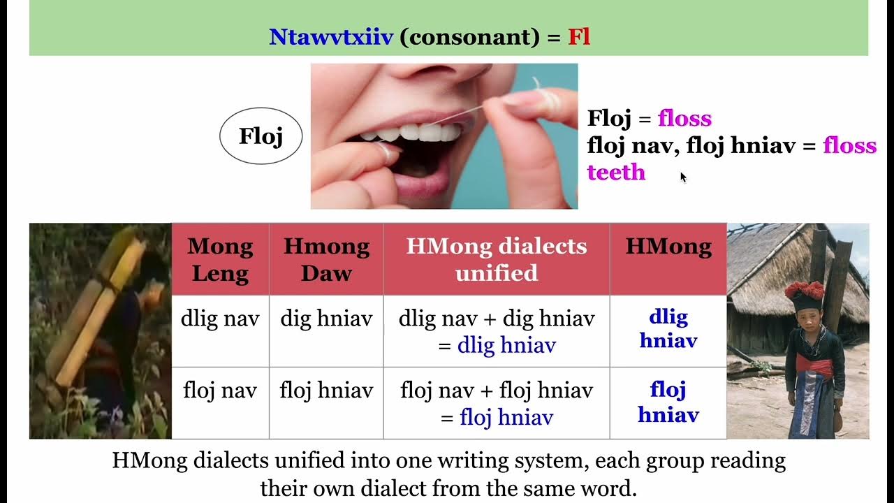 Learn HMong dialects - Consonant = Fl - YouTube