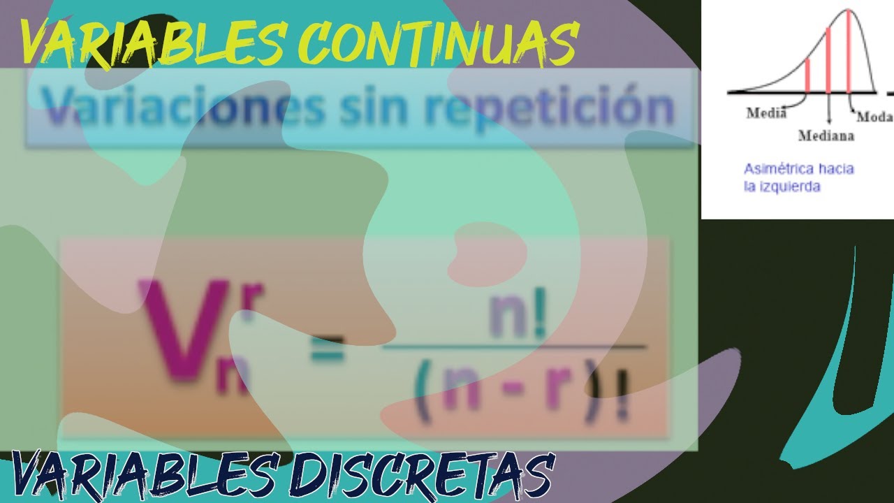 Definiciones de variables discretas y variables continuas Ejemplos ...