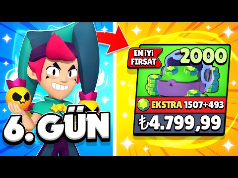 ZENGİN HESABIN ELMAS GÜNÜ! 6000 TL HARCADIM 😱 | Brawl Stars