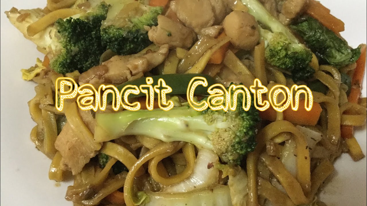 Pancit Canton Recipe - YouTube