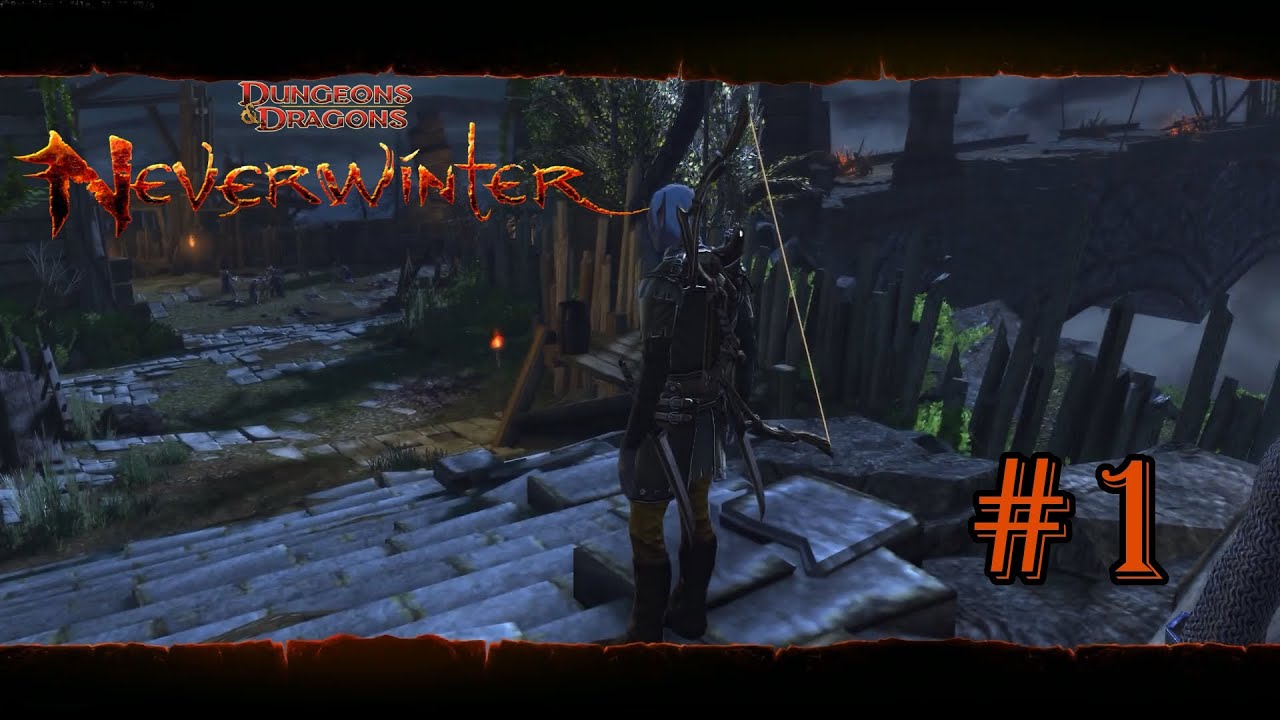 Gram w... DnD Neverwinter Shadowmantle - Łowca Strzelec #1 - YouTube