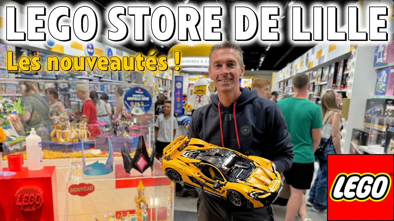 VLOG LEGO : Les nouveautés D'AOUT 2024 Au store de LILLE en skate ...