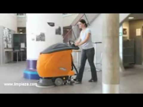 LIMPIEZA.COM, Taski Swingo 755 de JohnsonDiversey - YouTube
