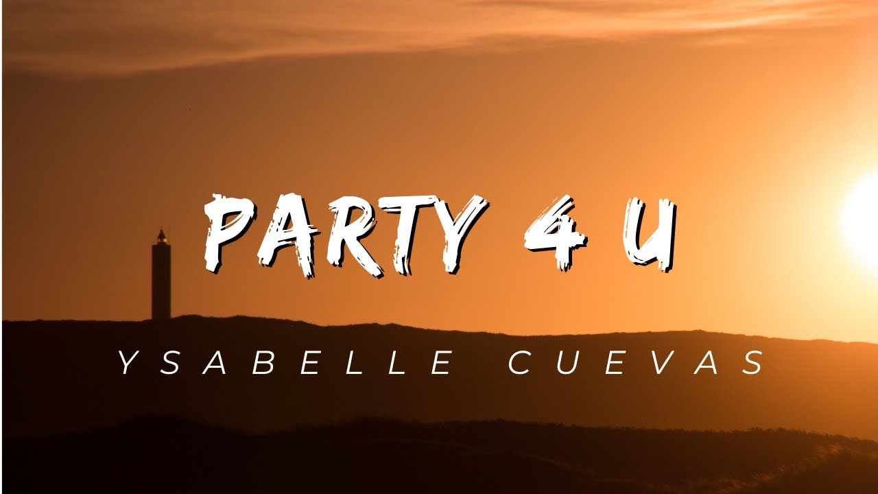 Party 4 U - Ysabelle Cuevas ( Tagalog Version) - YouTube