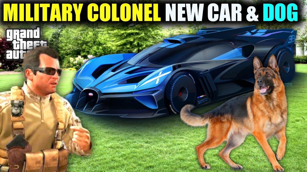 Gta 5 : Military Colonel Micheal New Super Luxury Car & New German ...