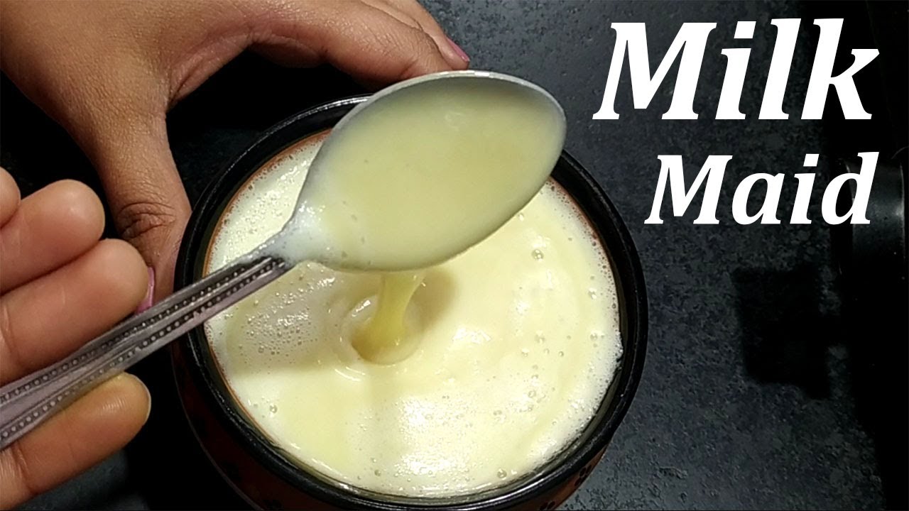 MILK MAID RECIPE AT HOME | CONDENSED MILK RECIPE | THIK N CREAMY MILK ...