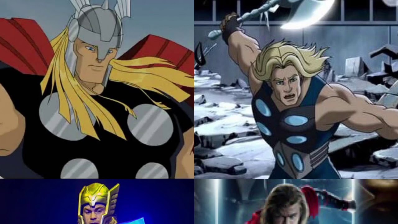 Evolution of Thor in media - YouTube