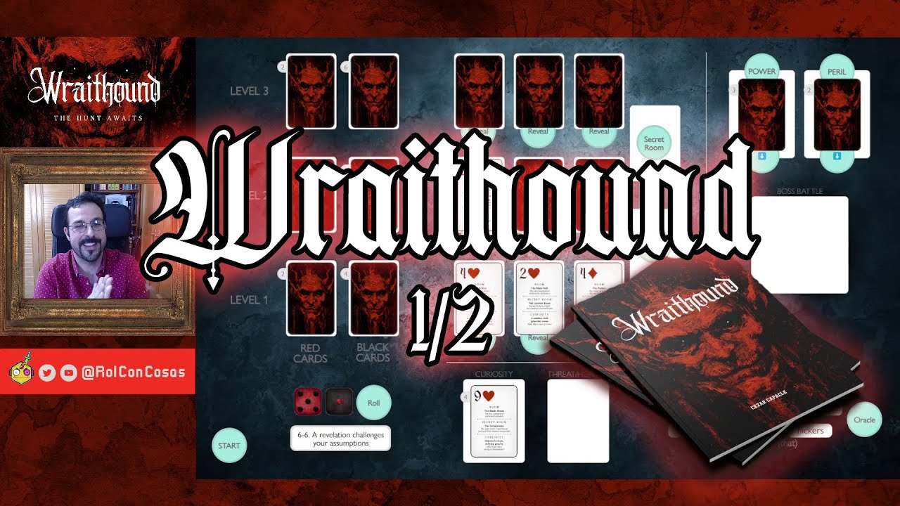 (1/2) Wraithound: Rol en Solitario - Cazando Fantasmas - Mansión Encantada - Cezar Capacle - YouTube