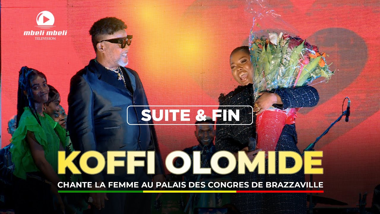 KOFFI OLOMIDE CHANTE ET CELEBRE LA FEMME 🌹AU PALAIS DES CONGRES 🇨🇬 ...