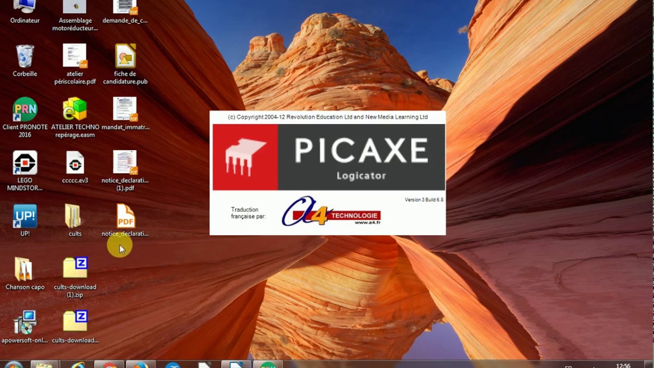 LOGICATOR ouvrir un programme - YouTube