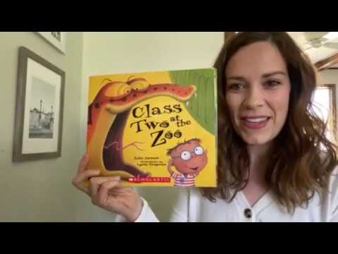 Read Aloud: Class Two at the Zoo by Julia Jarman - YouTube