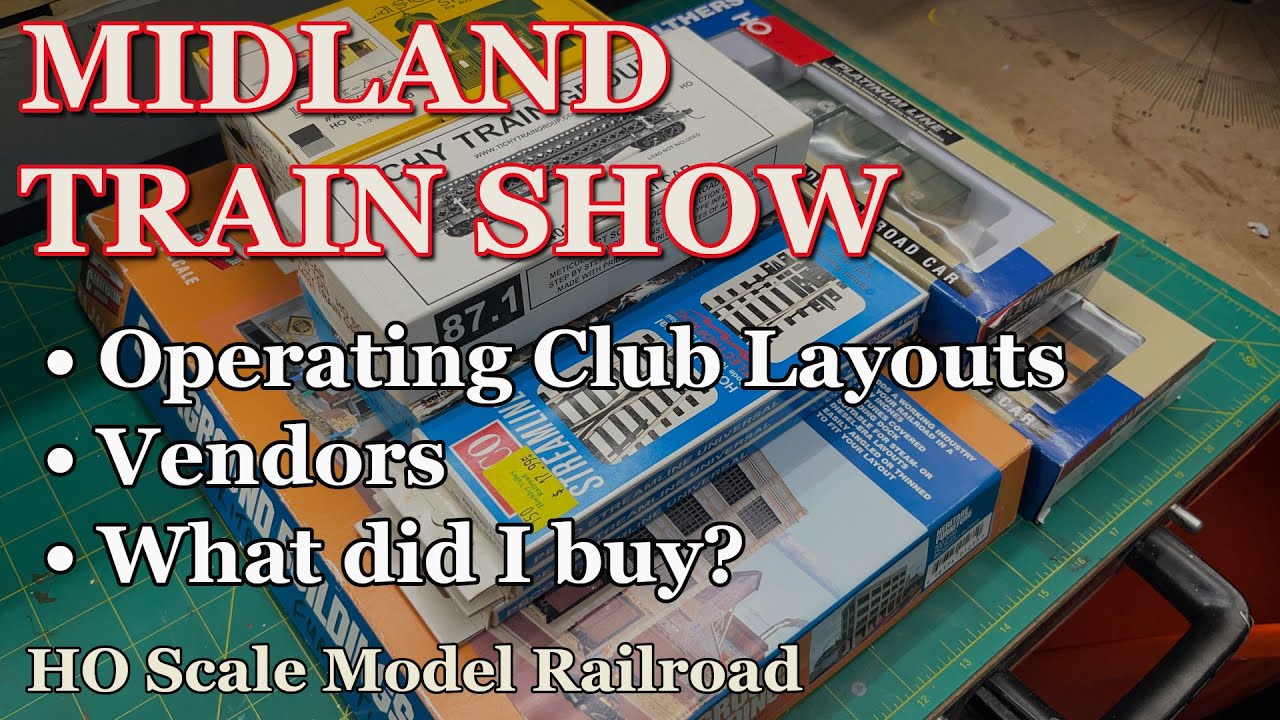 Midland, Ontario Train Show visit - May 24, 2025. - YouTube