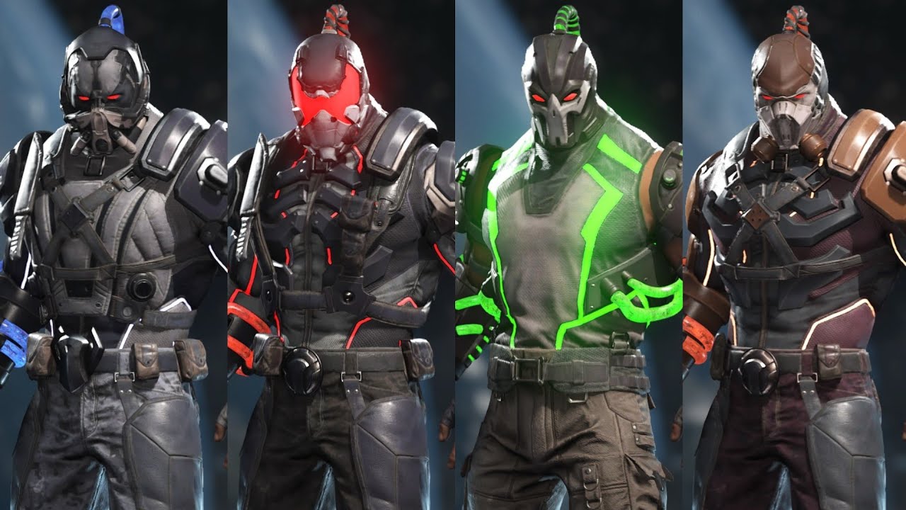 BANE | SKINS | INJUSTICE 2 - Conjuntos de Equipo Épico (Epic Gear Sets ...