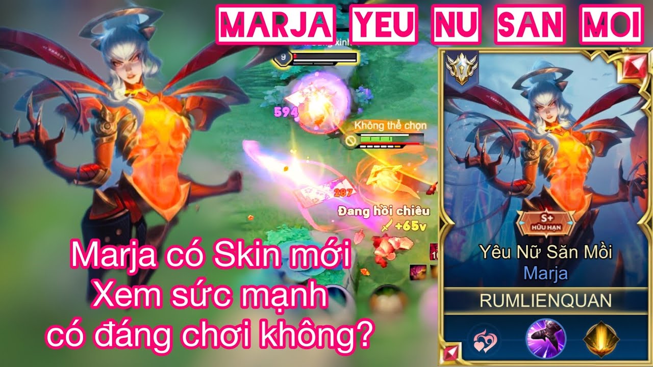 Marja có skin mới, xem sức mạnh có đáng để chơi không? Rum Marja / LIÊN ...