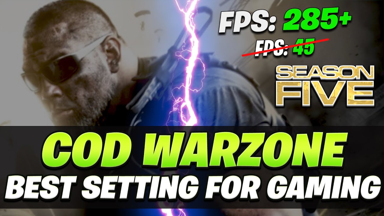 Call of Duty [WARZONE] Best Setting For PC [BOOST FPS AND PERFORMANCE ...