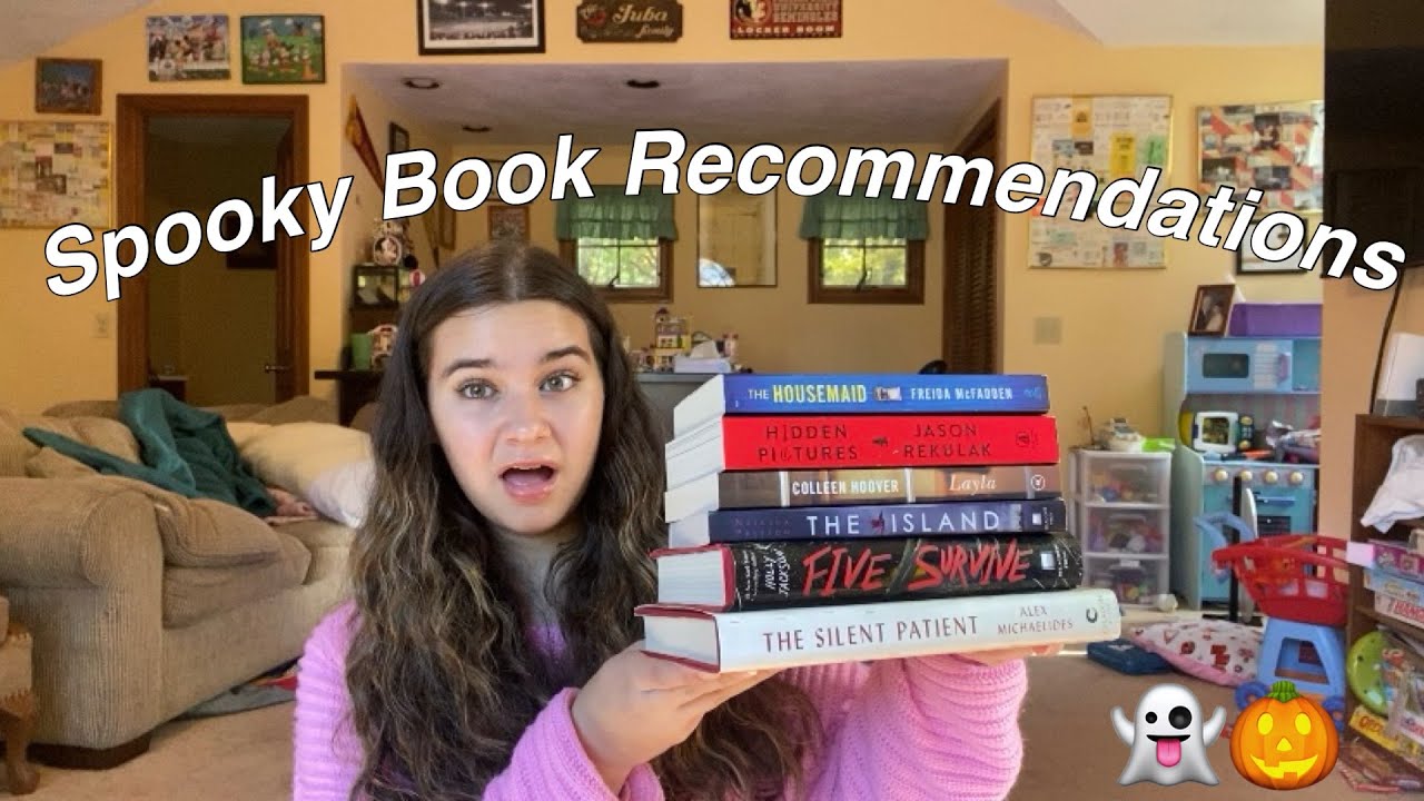 spooky book recommendations for halloween! - YouTube