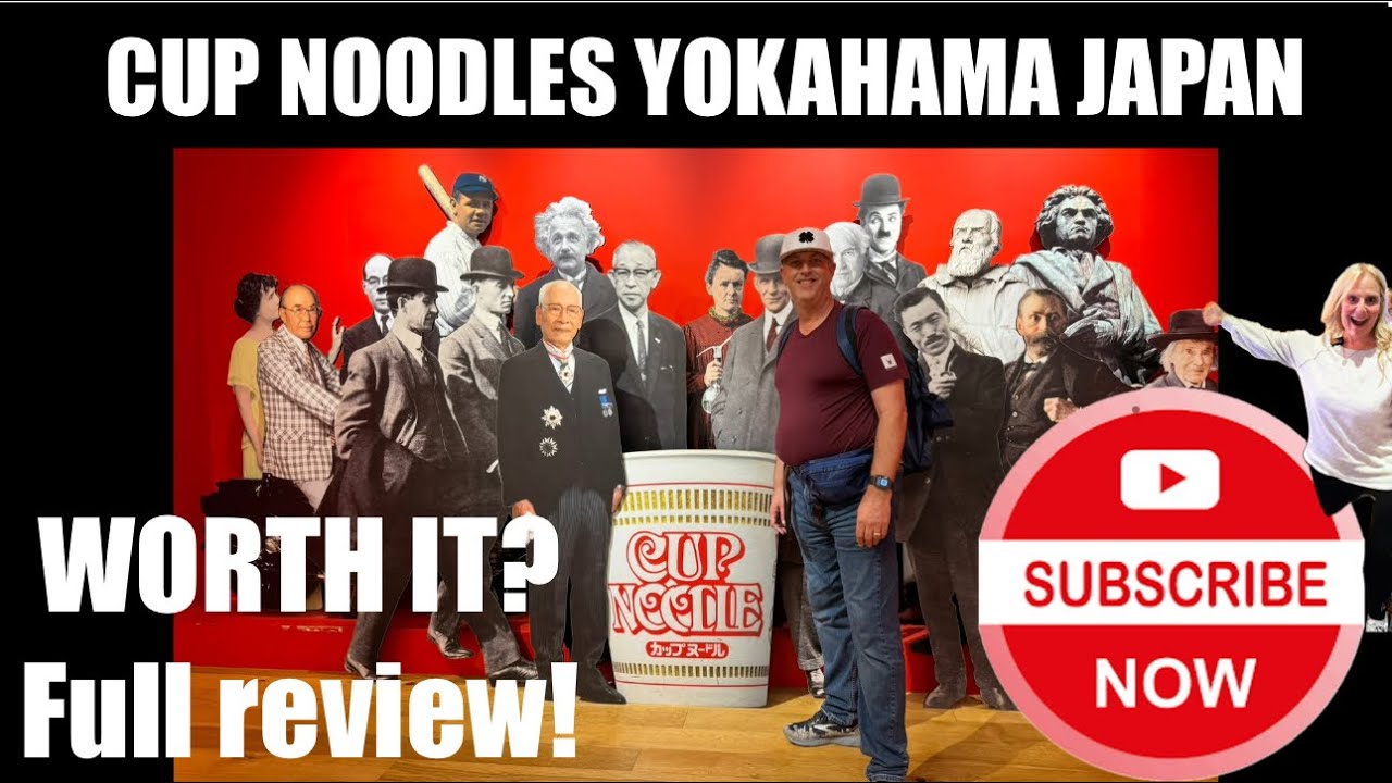 A VISIT TO THE CUP NOODLE MUSEUM IN JAPAN! Wowza!! - YouTube