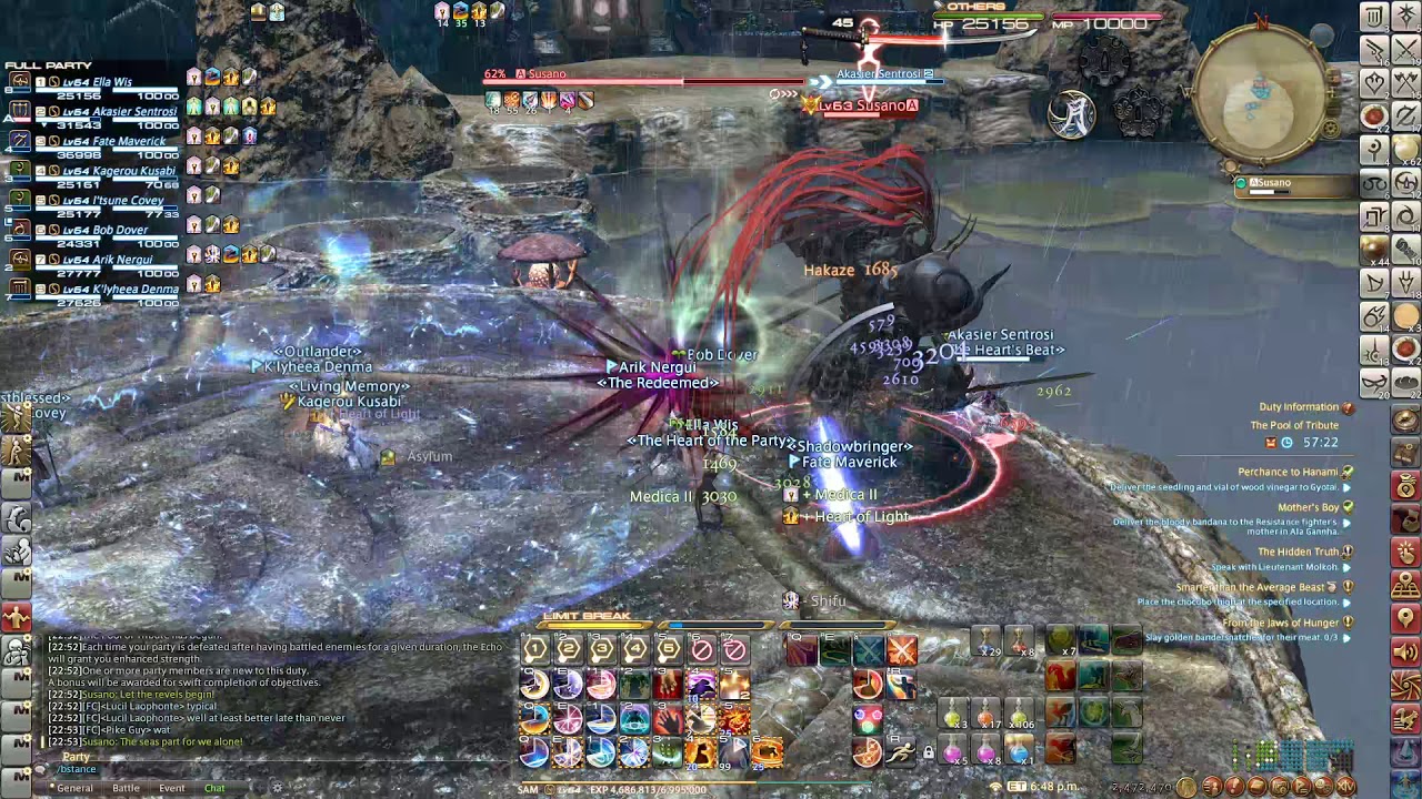 FFXIV - The Pool of Tribute (Stormblood trial) - YouTube