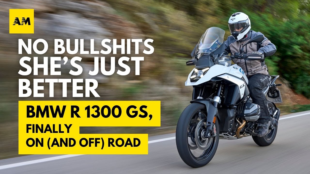 JUST BETTER! New BMW R 1300 GS, finally TESTED on & off-road - YouTube