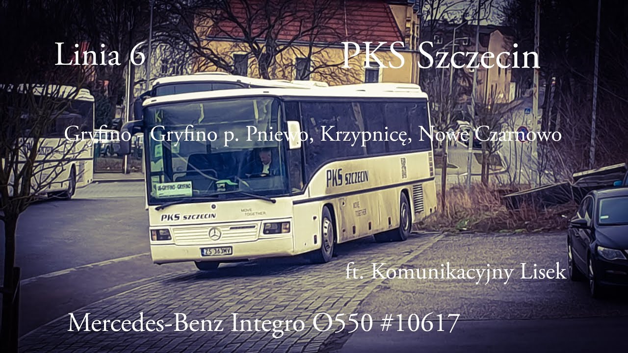 Linia 6 Gryfino - Gryfino p. Pniewo, Krzypnicę, Nowe Czarnowo MB ...