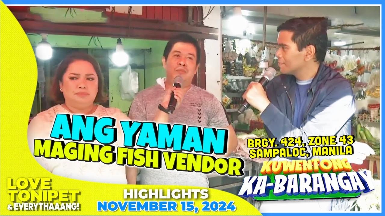 FISH VENDOR, GUMINHAWA ANG BUHAY DAHIL SA PAGIGING MADISKARTE - YouTube