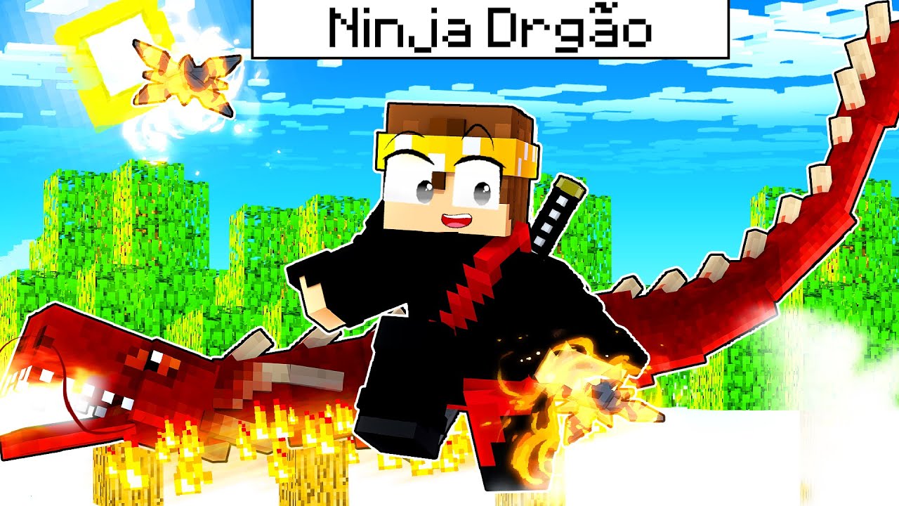 ALEX MONTE virou o NINJA DRAGÃO no Minecraft ‹ Alex › - YouTube