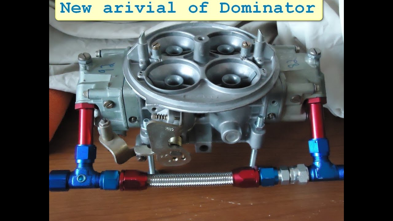 Holley 1050 dominator part #9375 has arrived! as well progress on fuel ...