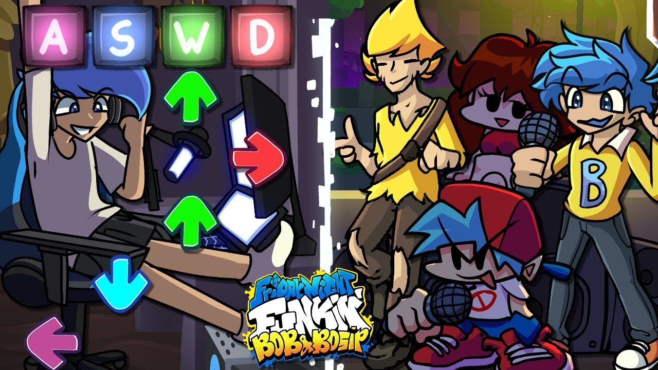 Playing FNF (Bob and Bosip) - YouTube