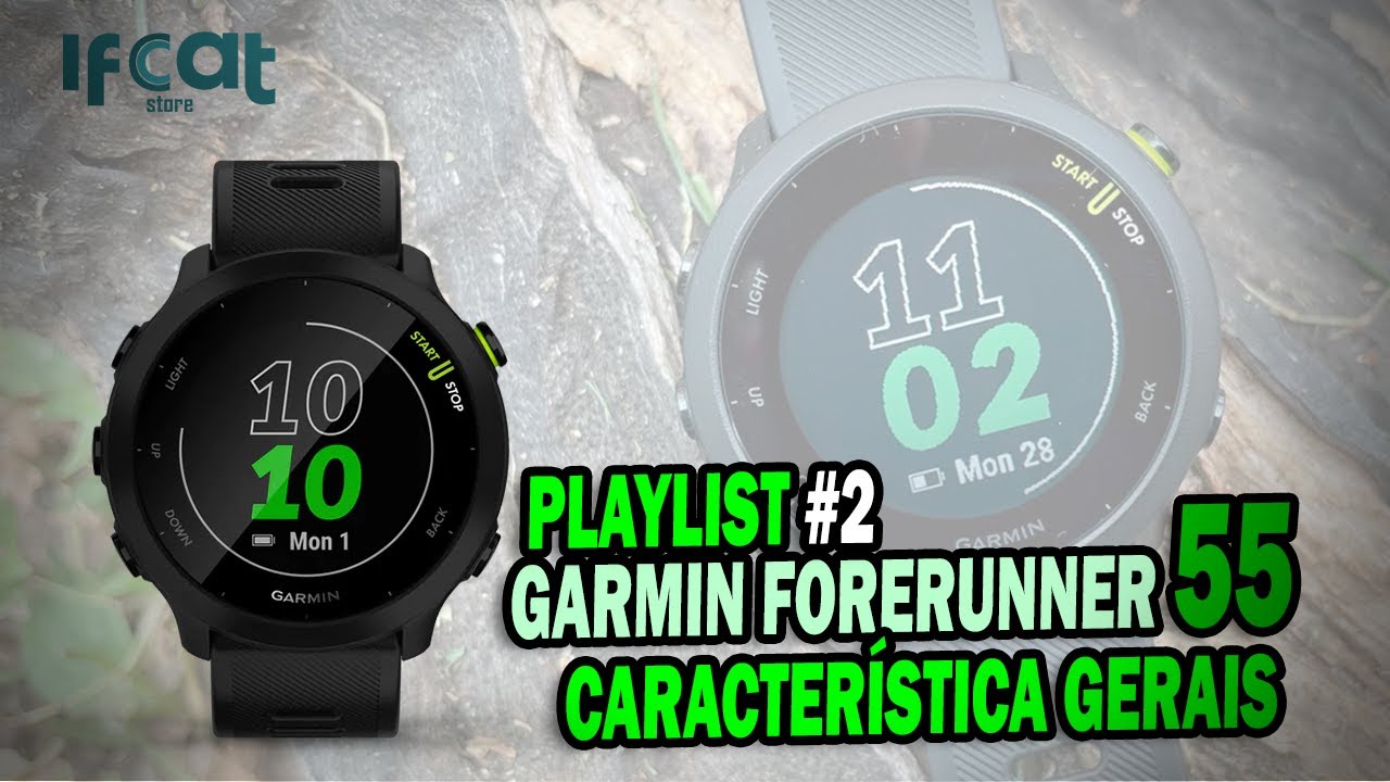 GARMIN FR 55 - CARACTERÍSTICAS GERAIS - YouTube